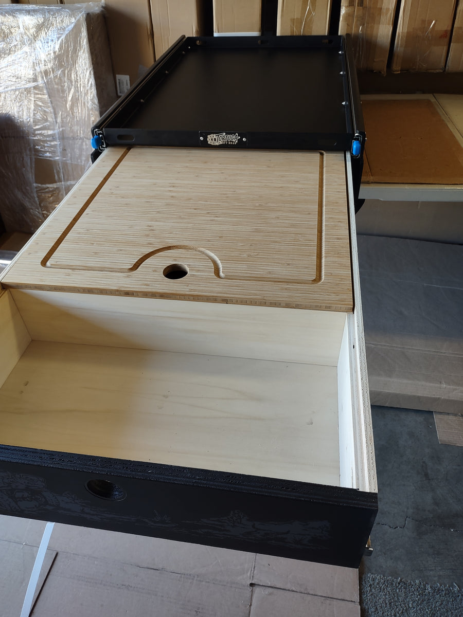 ALUMINUM Fridge Slide/Drawer Combo – Tortuga Off Road LLC